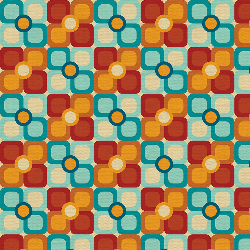 Retro Geos by Leanne Friedberg – Paintbrush Studio Fabrics