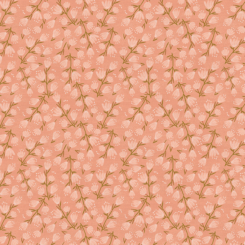 Sprays - Peach – Paintbrush Studio Fabrics