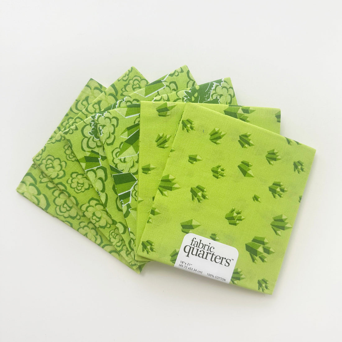 Green Floral Geode Fat Quarter Pack Box – Paintbrush Studio Fabrics