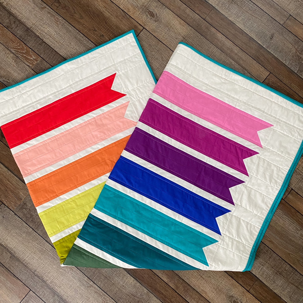 Quilt Pattern - Banners Quilt by Intuitive Maker – Paintbrush Studio ...