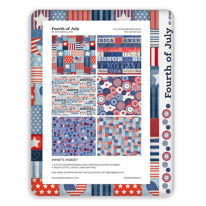 Fourth of July by Jennifer Ellory – Paintbrush Studio Fabrics