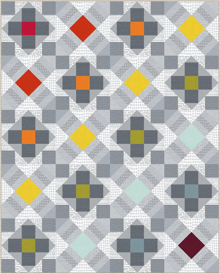 Free Quilt Pattern - Crosswalks By Quiltachussetts – Paintbrush Studio ...