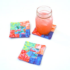 Free Patchwork Coasters + Mug Rug Pattern – Paintbrush Studio Fabrics